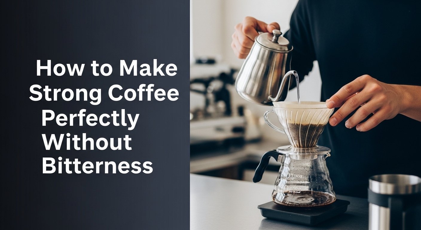How To Make Strong Coffee Perfectly Without Bitterness