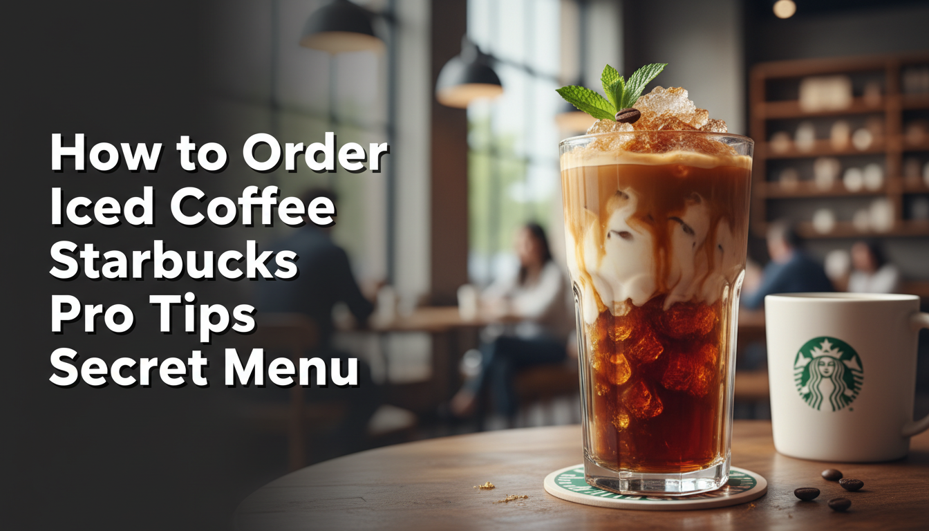 How To Order Iced Coffee Starbucks Pro Tips Secret Menu