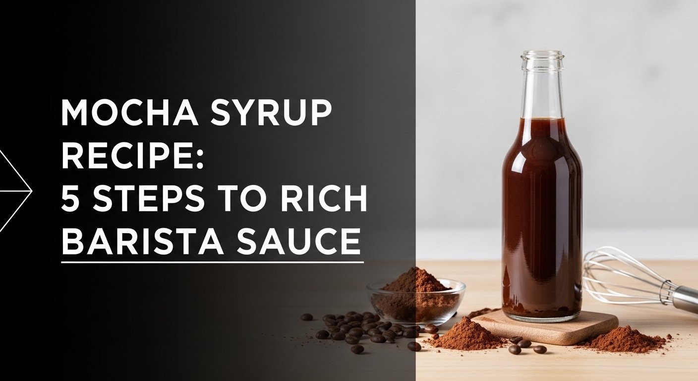 Mocha Syrup Recipe: 5 Steps To Rich Barista Sauce In 2026