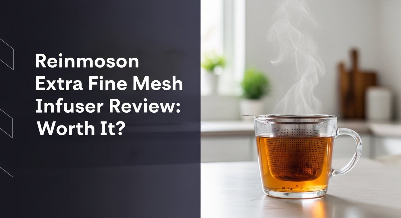 Reinmoson Extra Fine Mesh Tea Infuser Review: Worth It?