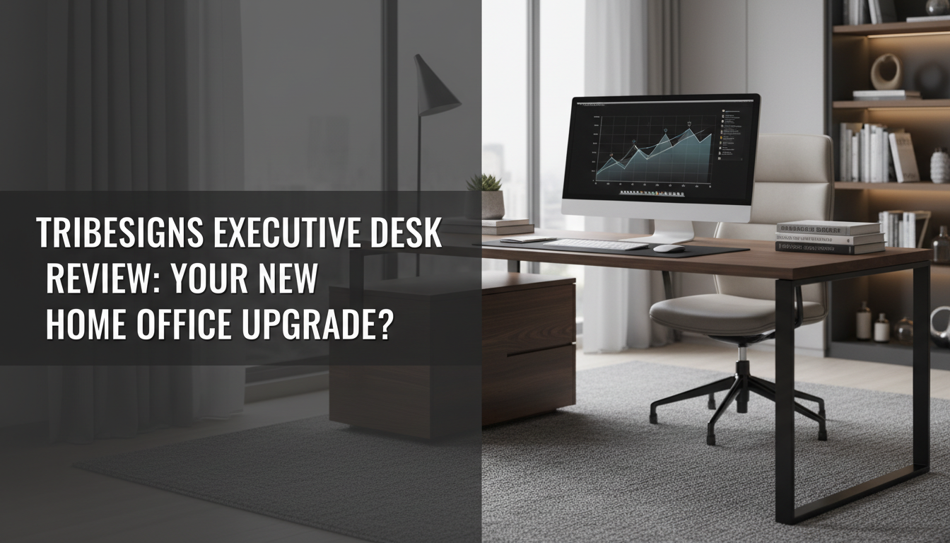 Tribesigns Executive Desk Review: Your New Home Office Upgrade?