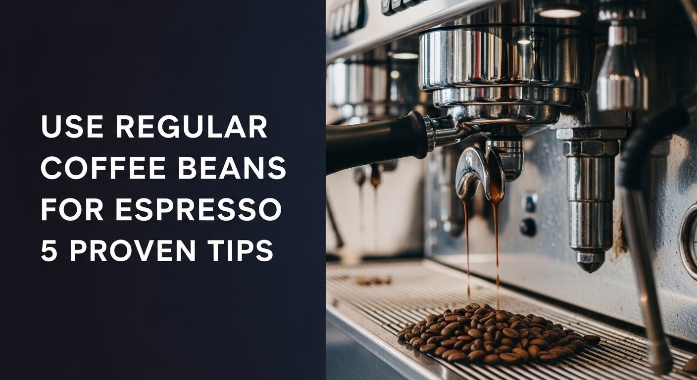 Use Regular Coffee Beans For Espresso 5 Proven Tips 2026