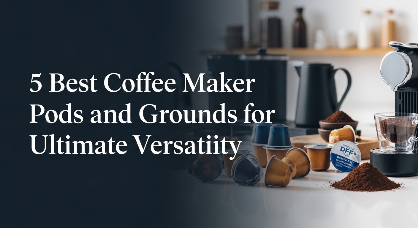 5 Best Coffee Maker Pods And Grounds For Ultimate Versatility