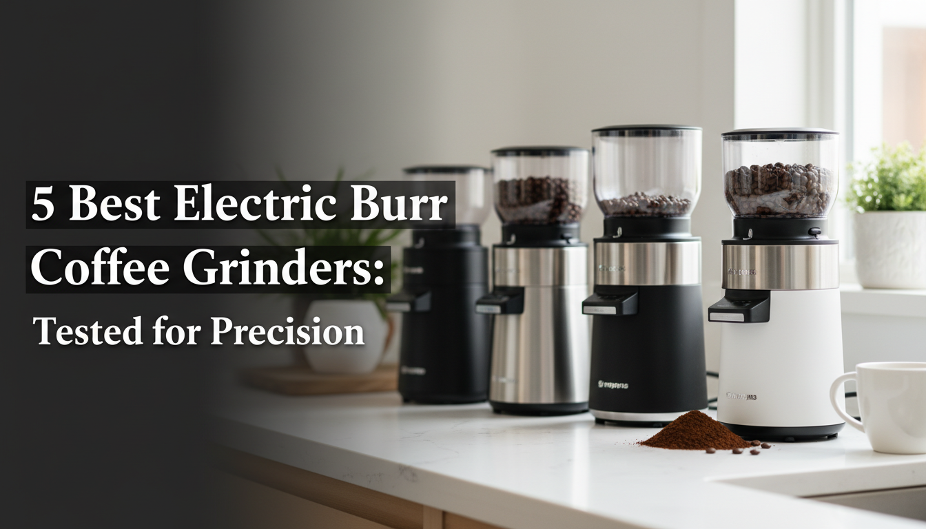 5 Best Electric Burr Coffee Grinders In 2026: Tested For Precision