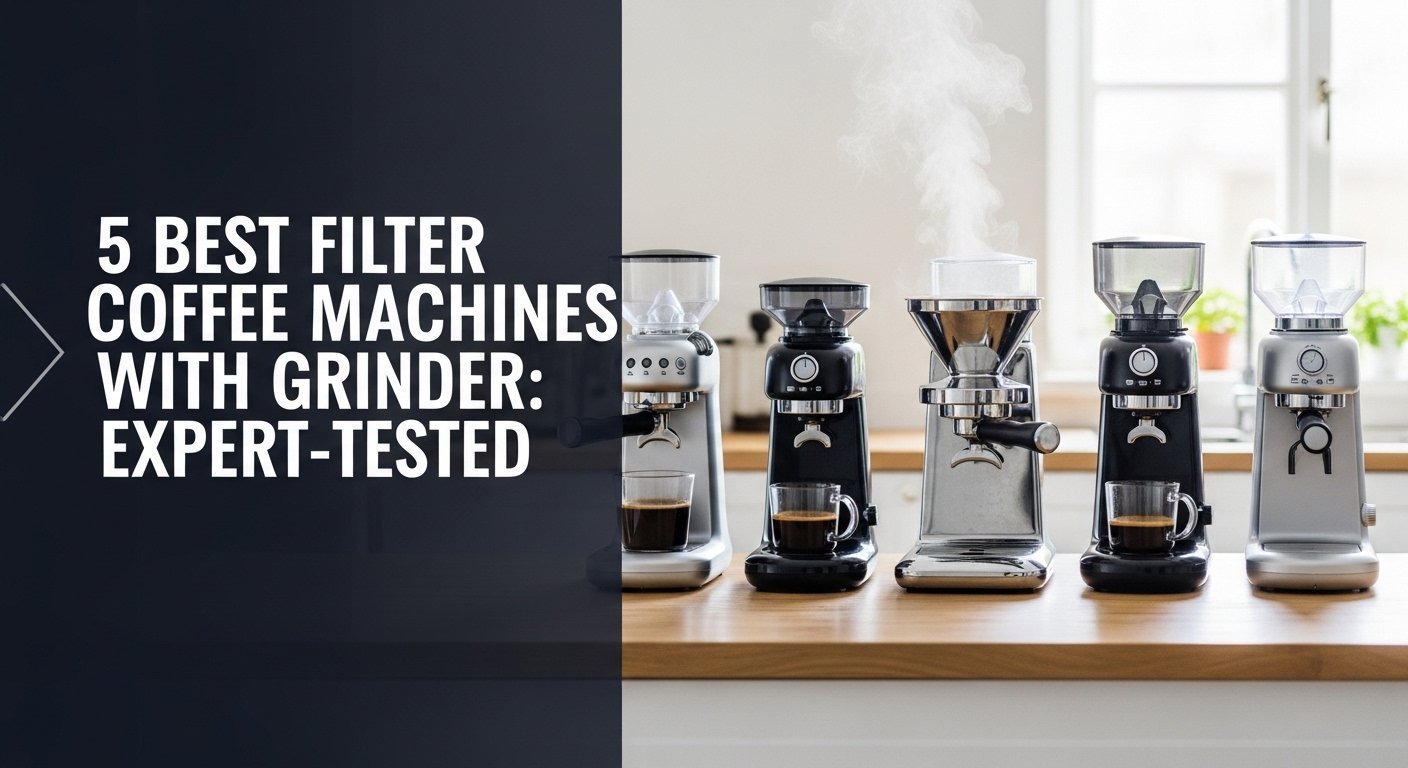 5 Best Filter Coffee Machines With Grinder: Expert-Tested 2026