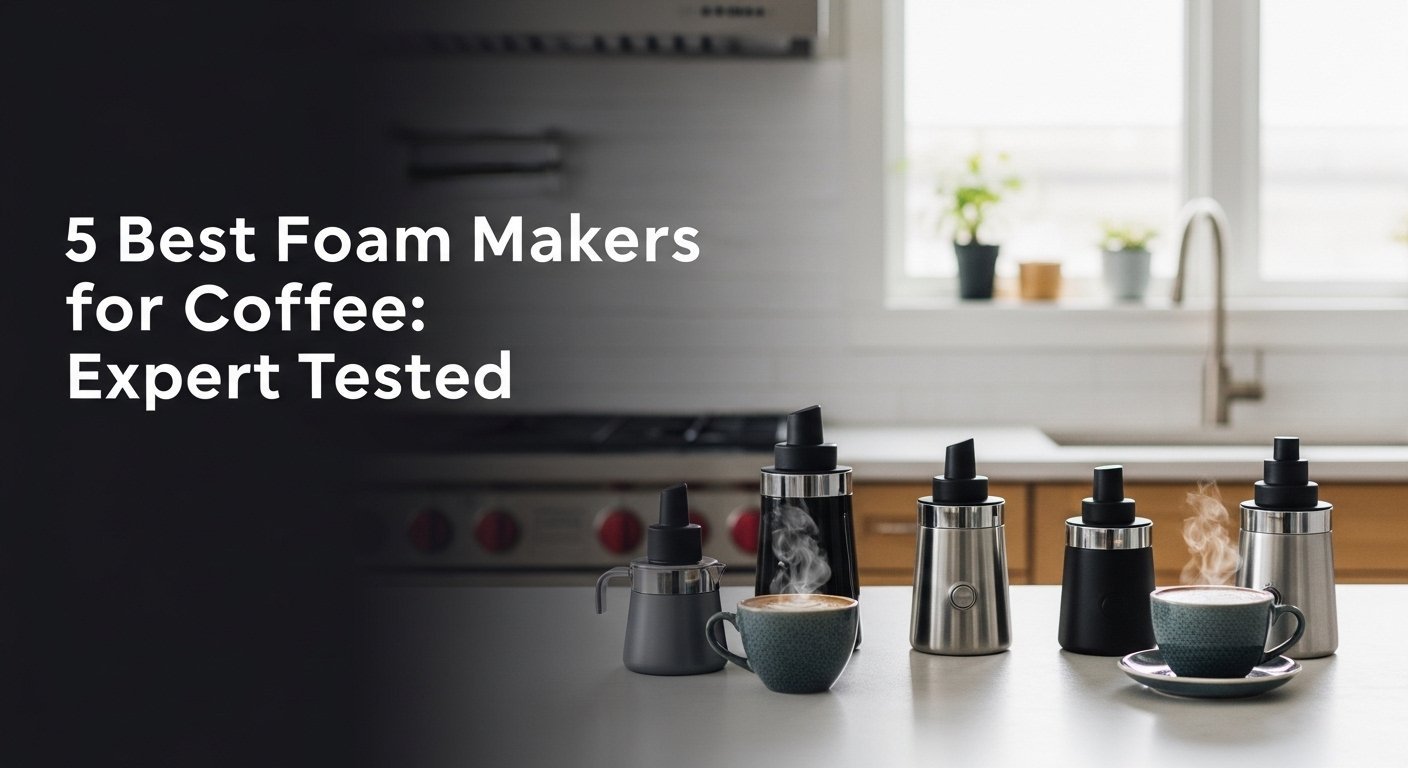 5 Best Foam Makers For Coffee: Expert Tested In 2026