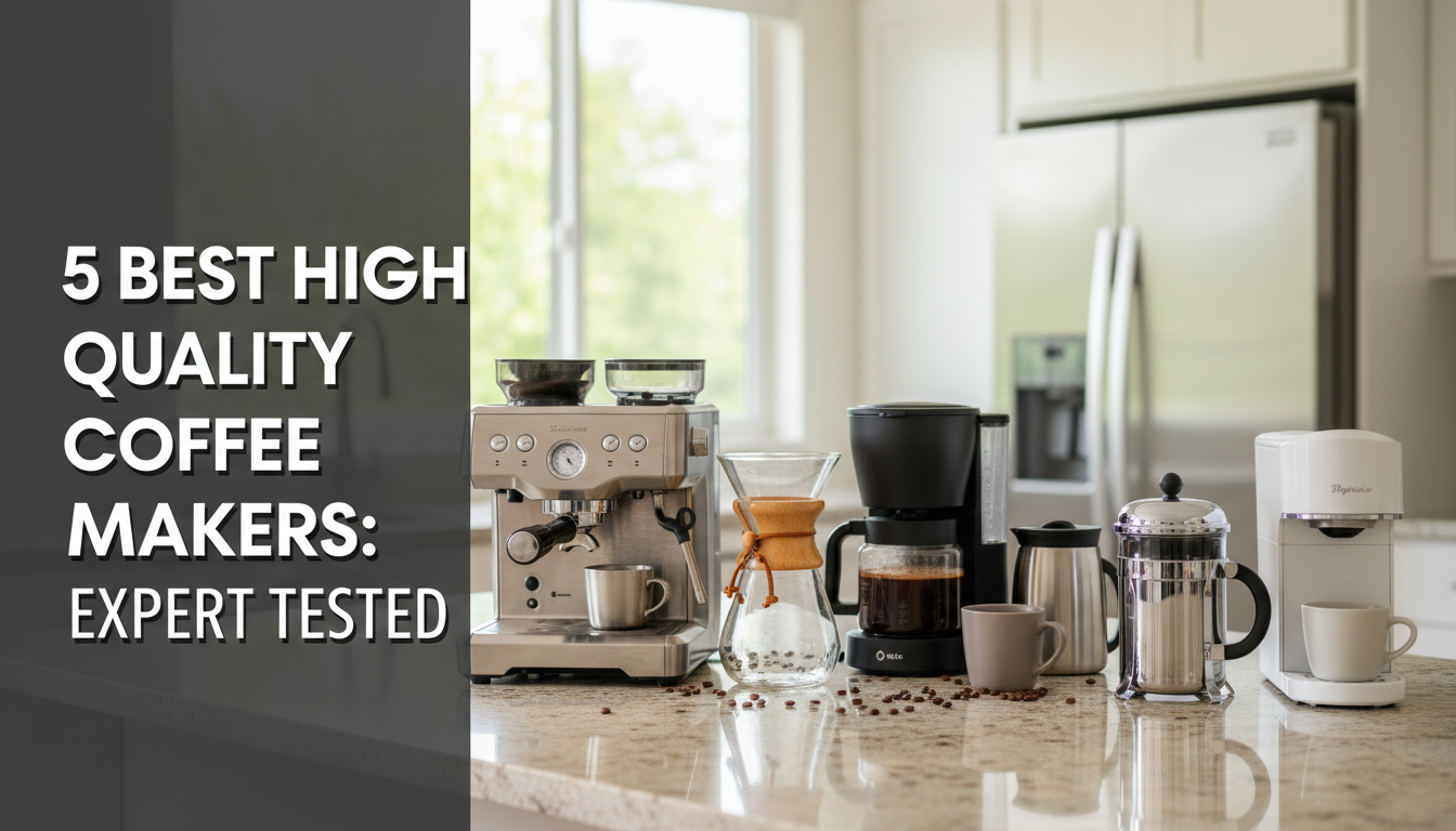 5 Best High Quality Coffee Makers: Expert Tested 2026