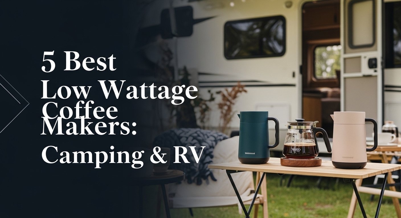 5 Best Low Wattage Coffee Makers: Camping & RV 2026