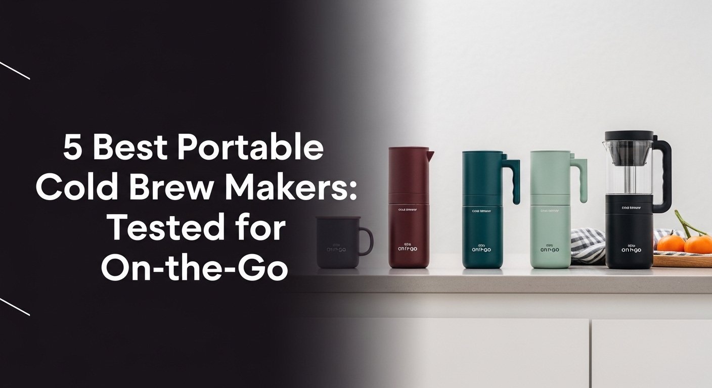 5 Best Portable Cold Brew Makers: Tested For On-the-Go