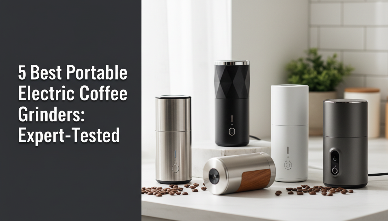 5 Best Portable Electric Coffee Grinders: Expert-Tested In 2026