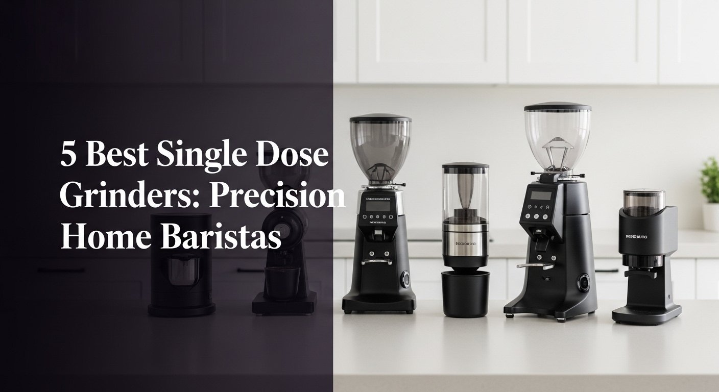 5 Best Single Dose Grinders: Precision For Home Baristas 2026