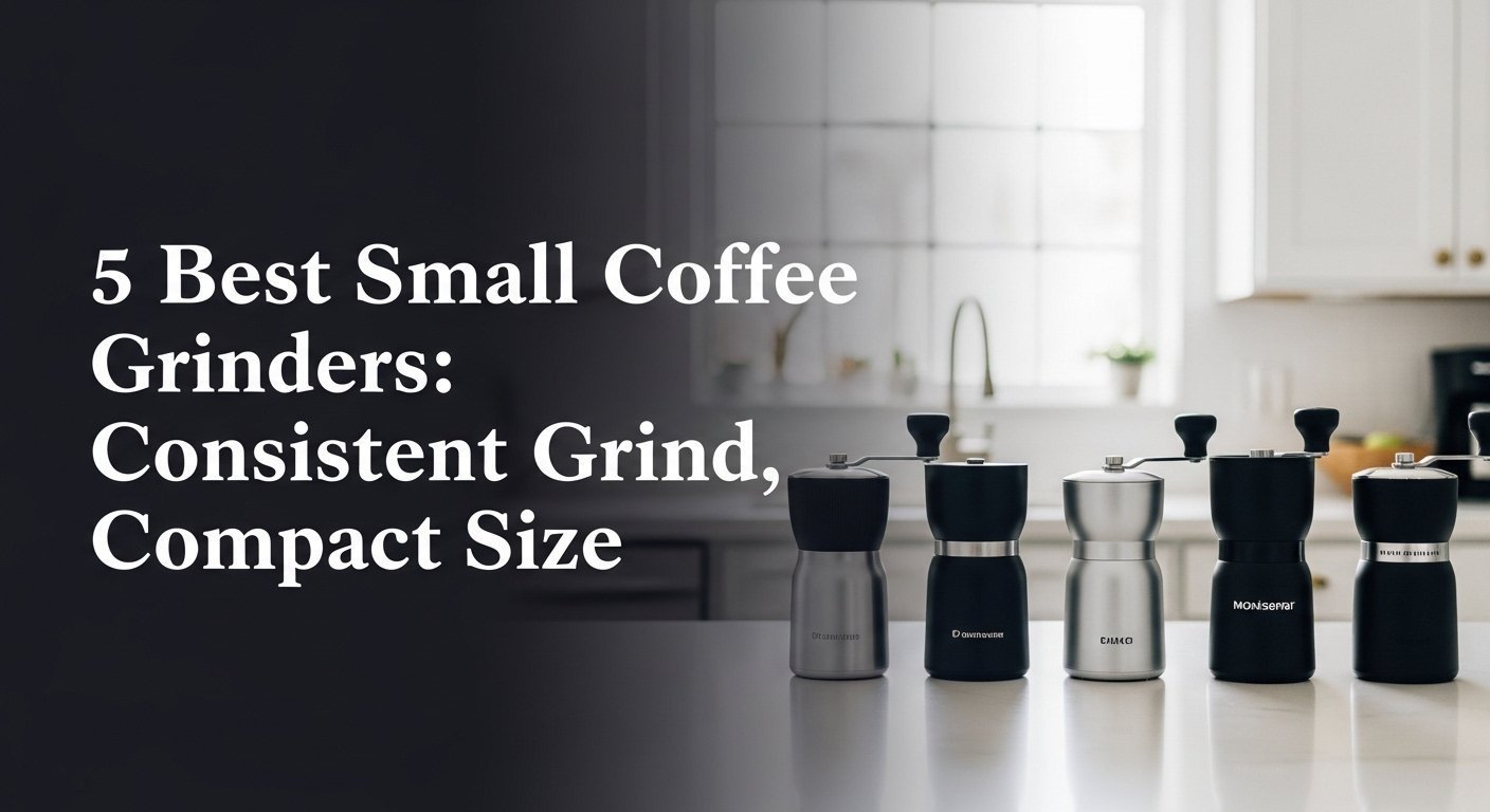 5 Best Small Coffee Grinders: Consistent Grind, Compact Size