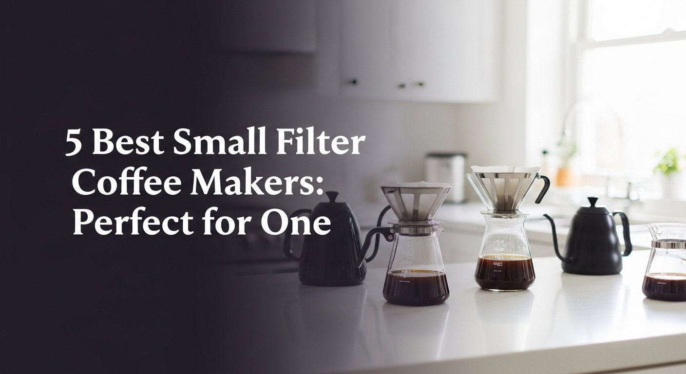 5 Best Small Filter Coffee Makers: Perfect For One 2026