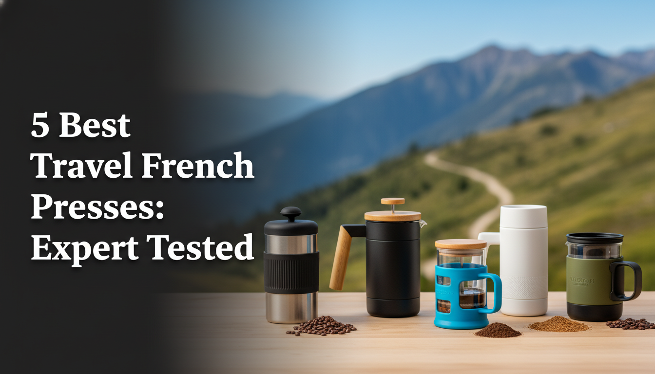 5 Best Travel French Presses In 2026: Expert Tested