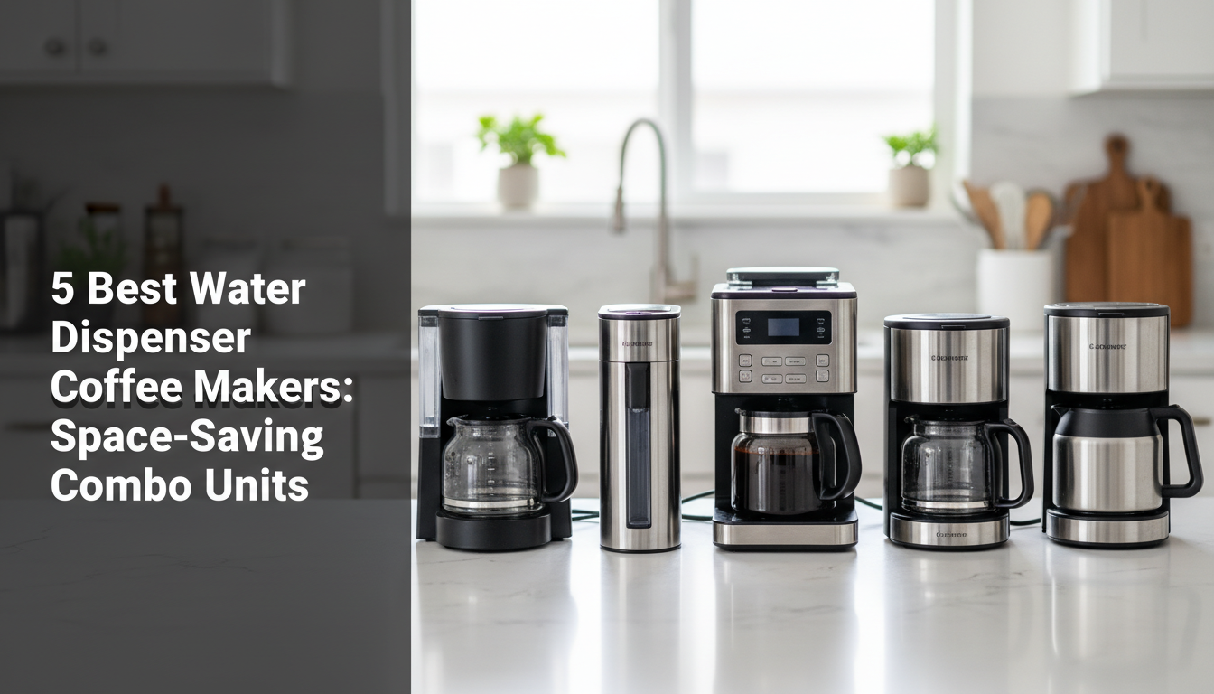 5 Best Water Dispenser Coffee Makers: Space-Saving Combo Units