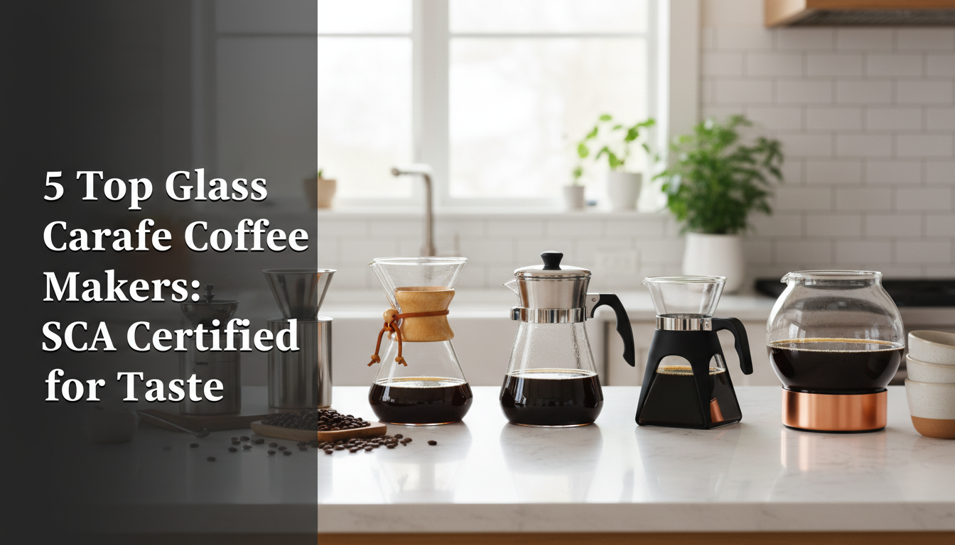 5 Top Glass Carafe Coffee Makers: SCA Certified For Taste 2026