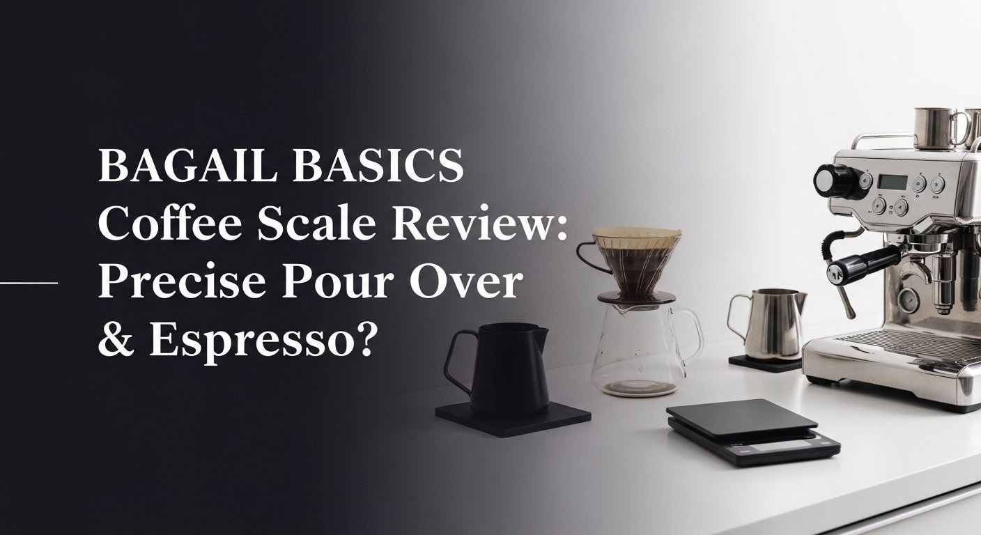 BAGAIL BASICS Coffee Scale Review: Precise Pour Over & Espresso?