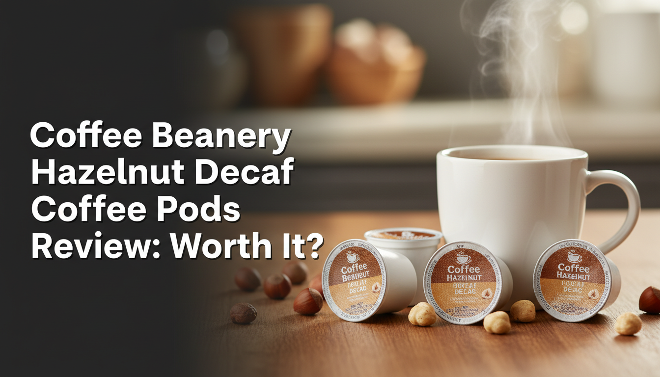 Coffee Beanery Hazelnut Decaf Coffee Pods Review: Worth It?