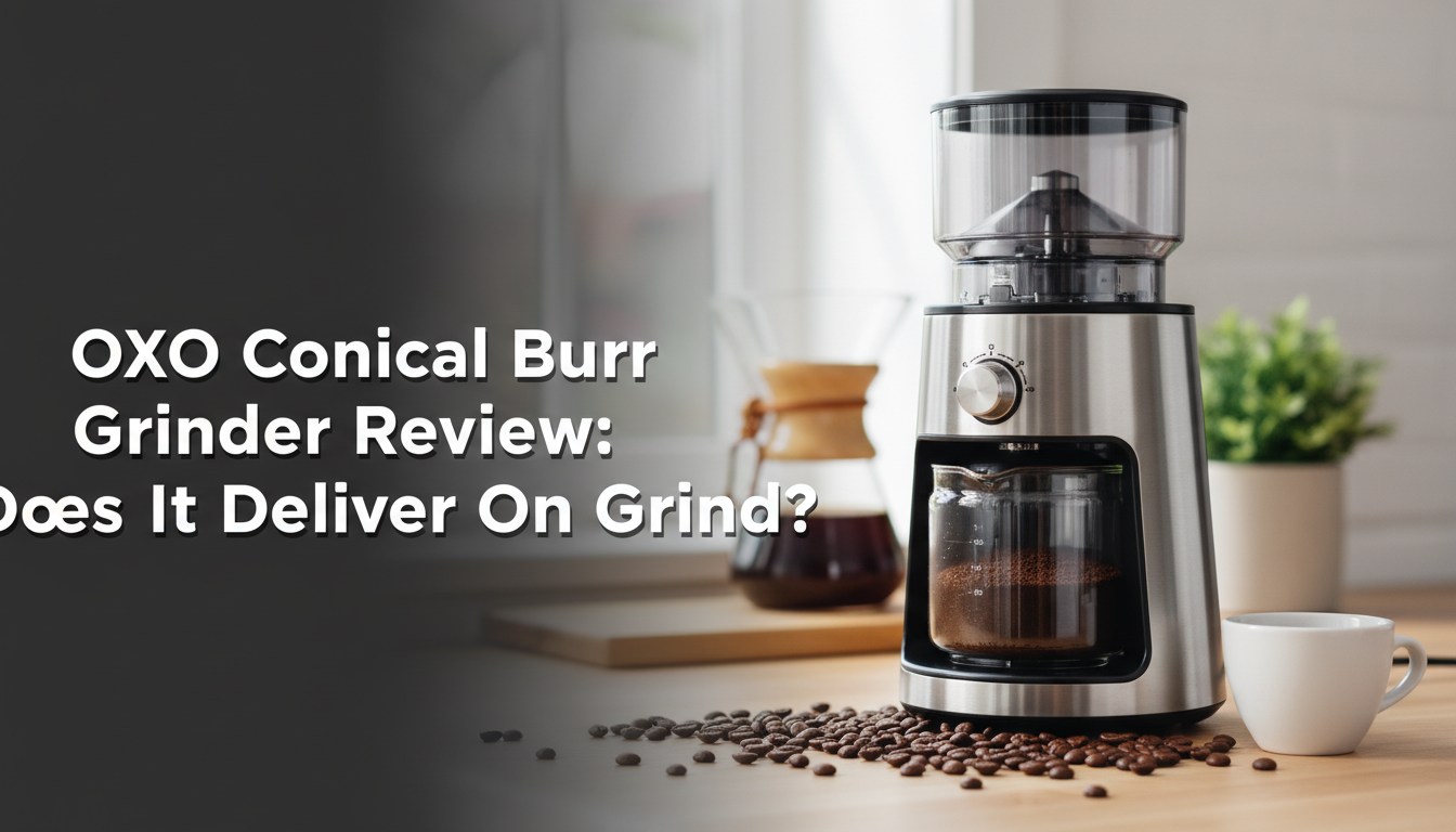 OXO Conical Burr Grinder Review: Does It Deliver On Grind?
