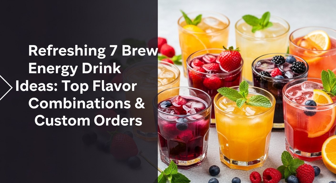 Refreshing 7 Brew Energy Drink Ideas: Top Flavor Combinations & Custom ...