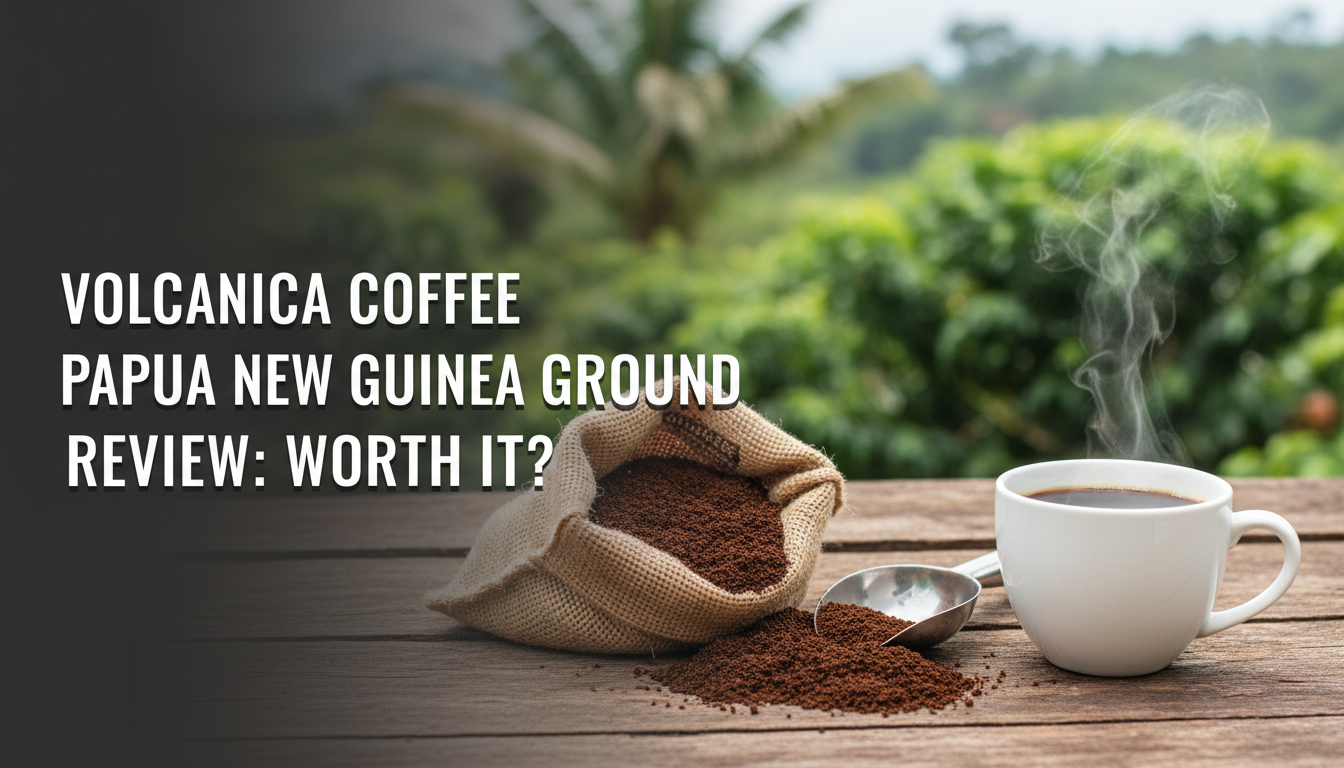 Volcanica Coffee Papua New Guinea Ground Review: Worth It?