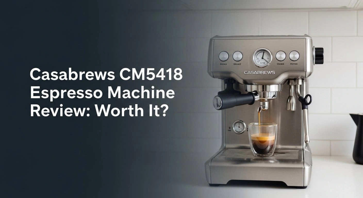 Casabrews CM5418 Espresso Machine Review: Worth It?