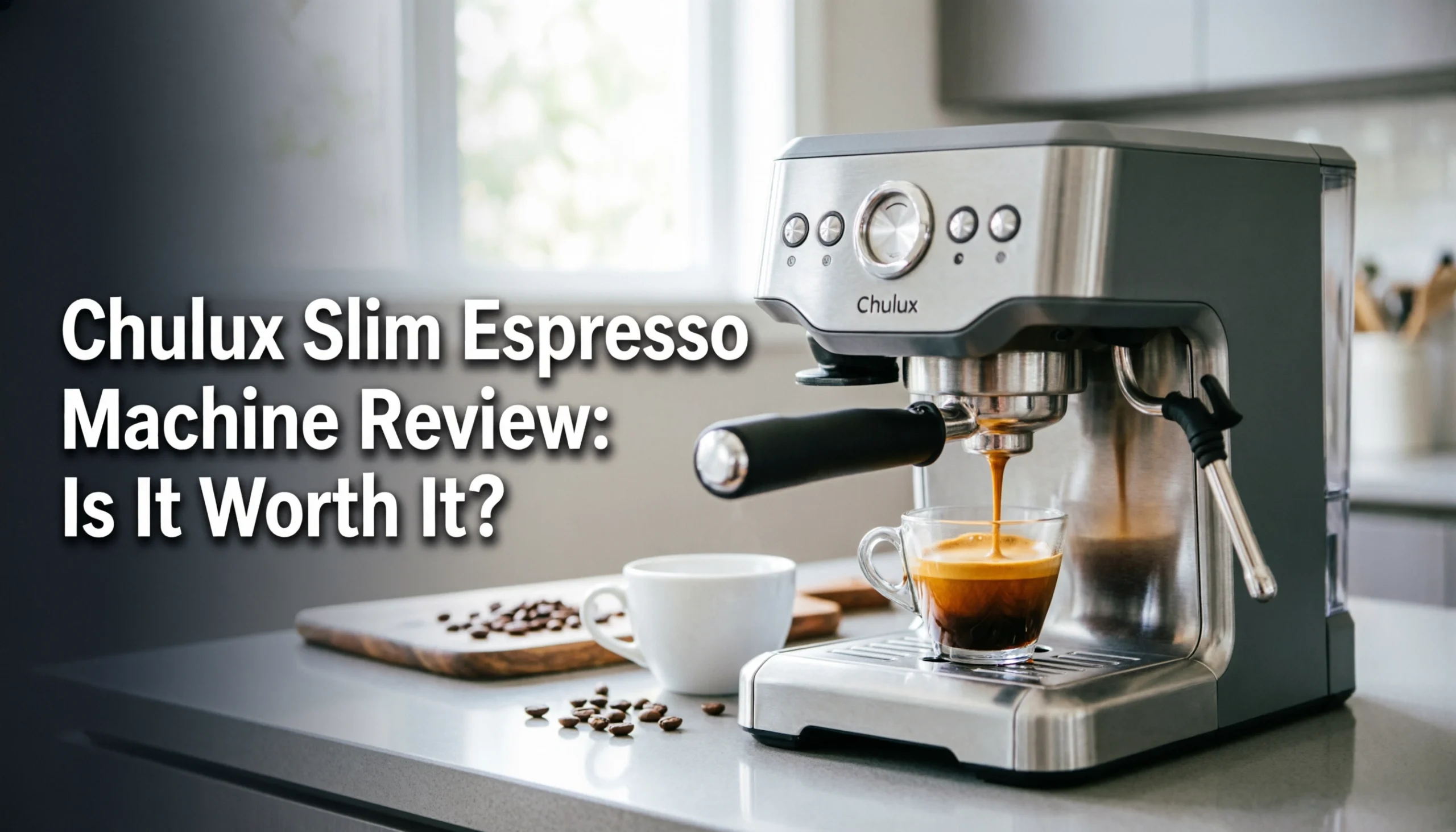Chulux Slim Espresso Machine Review: Is It Worth It?