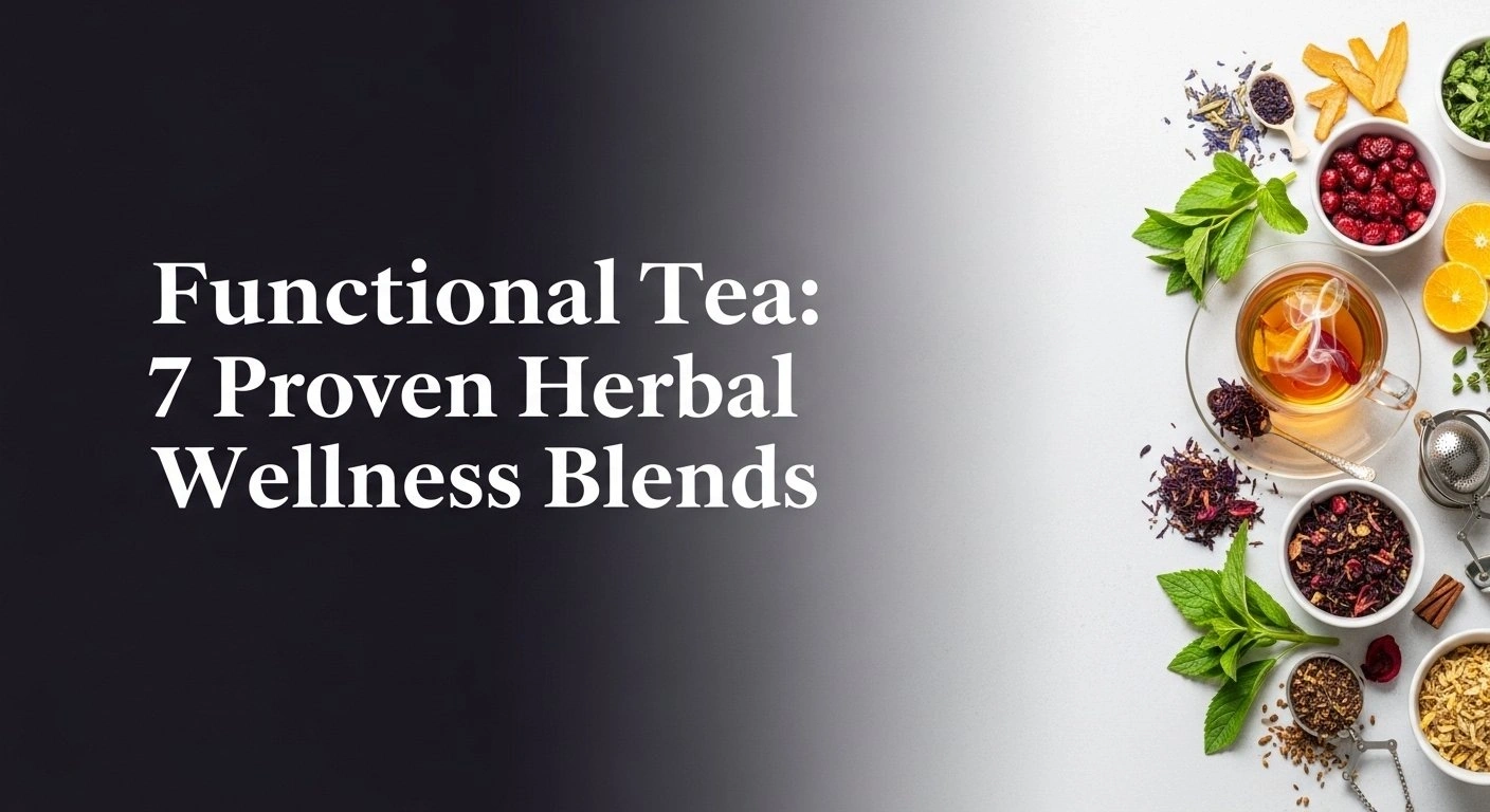 Functional Tea: 7 Proven Herbal Wellness Blends For 2026