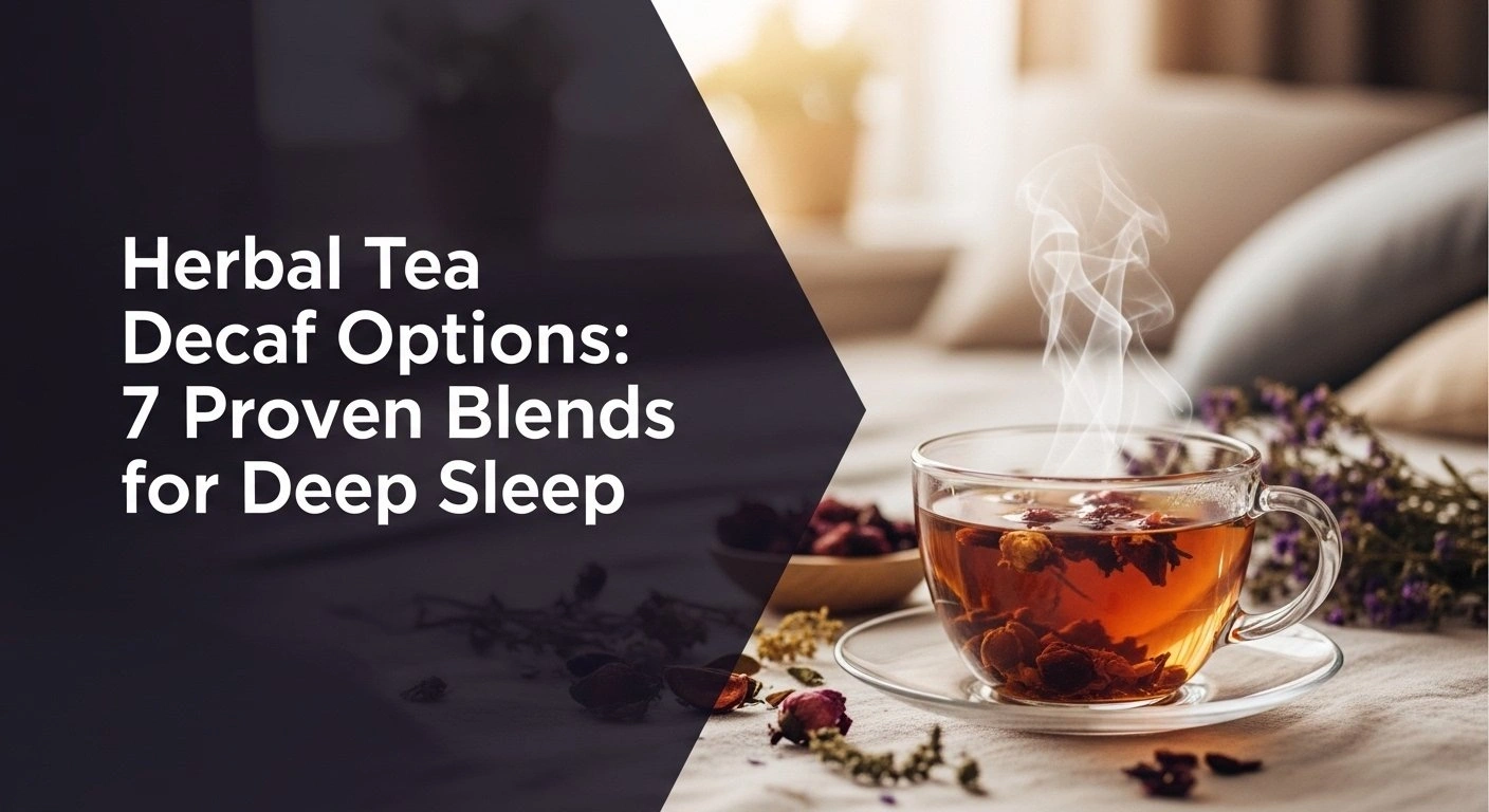 Herbal Tea Decaf Options: 7 Proven Blends For Deep Sleep