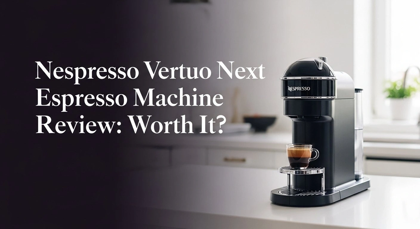 Nespresso Vertuo Next Espresso Machine Review: Worth It?