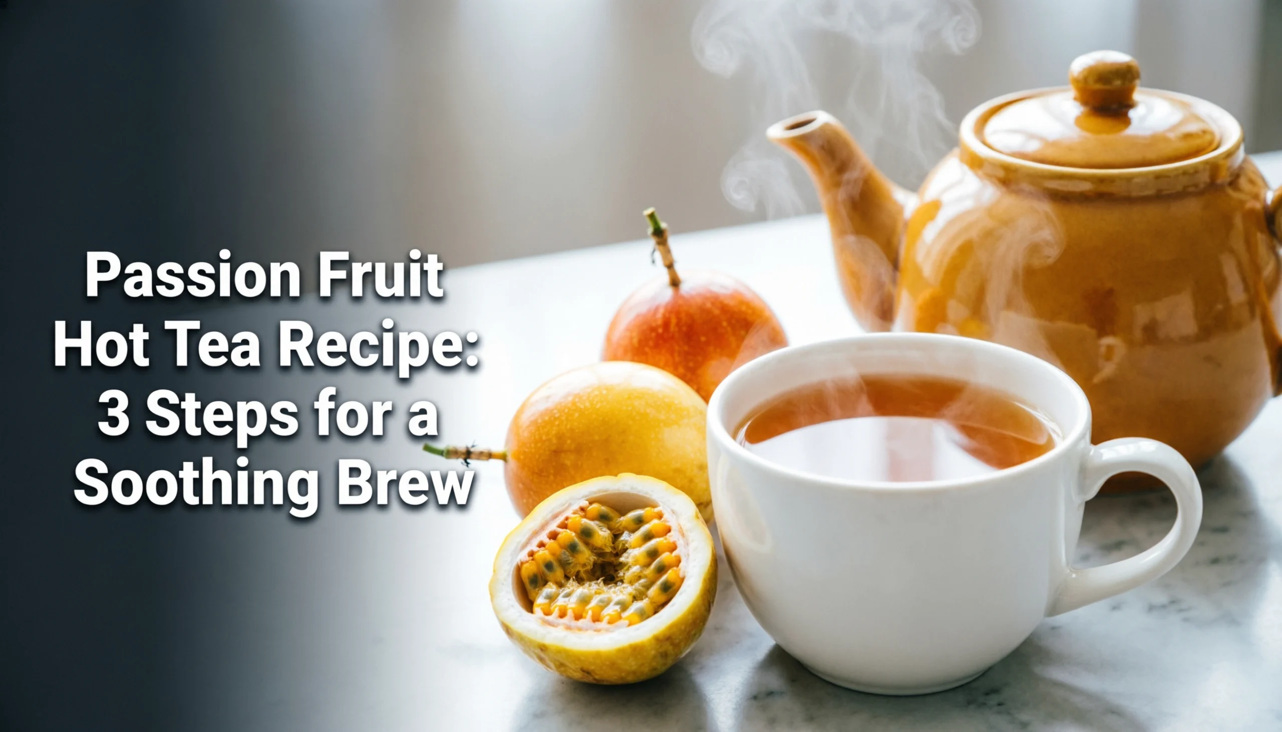 Passion Fruit Hot Tea Recipe: 3 Steps For A Soothing Brew