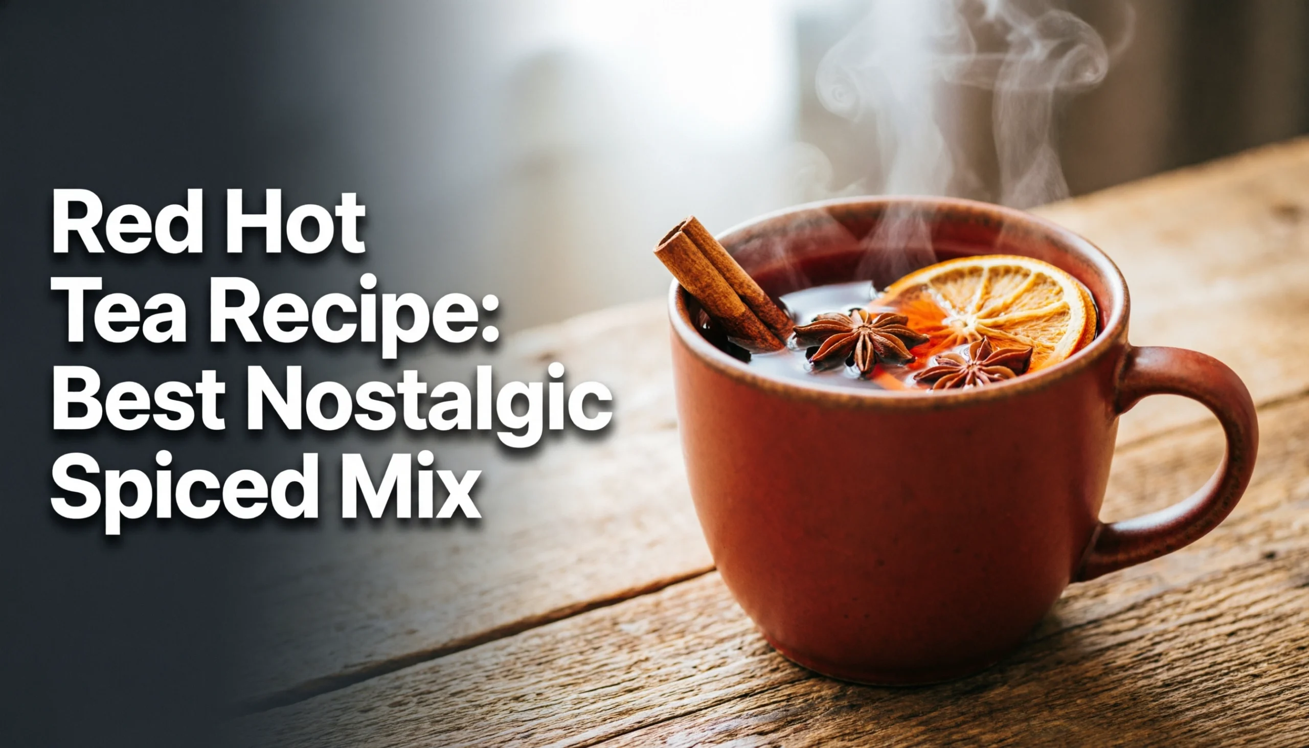 Red Hot Tea Recipe: Best Nostalgic Spiced Mix For 2026