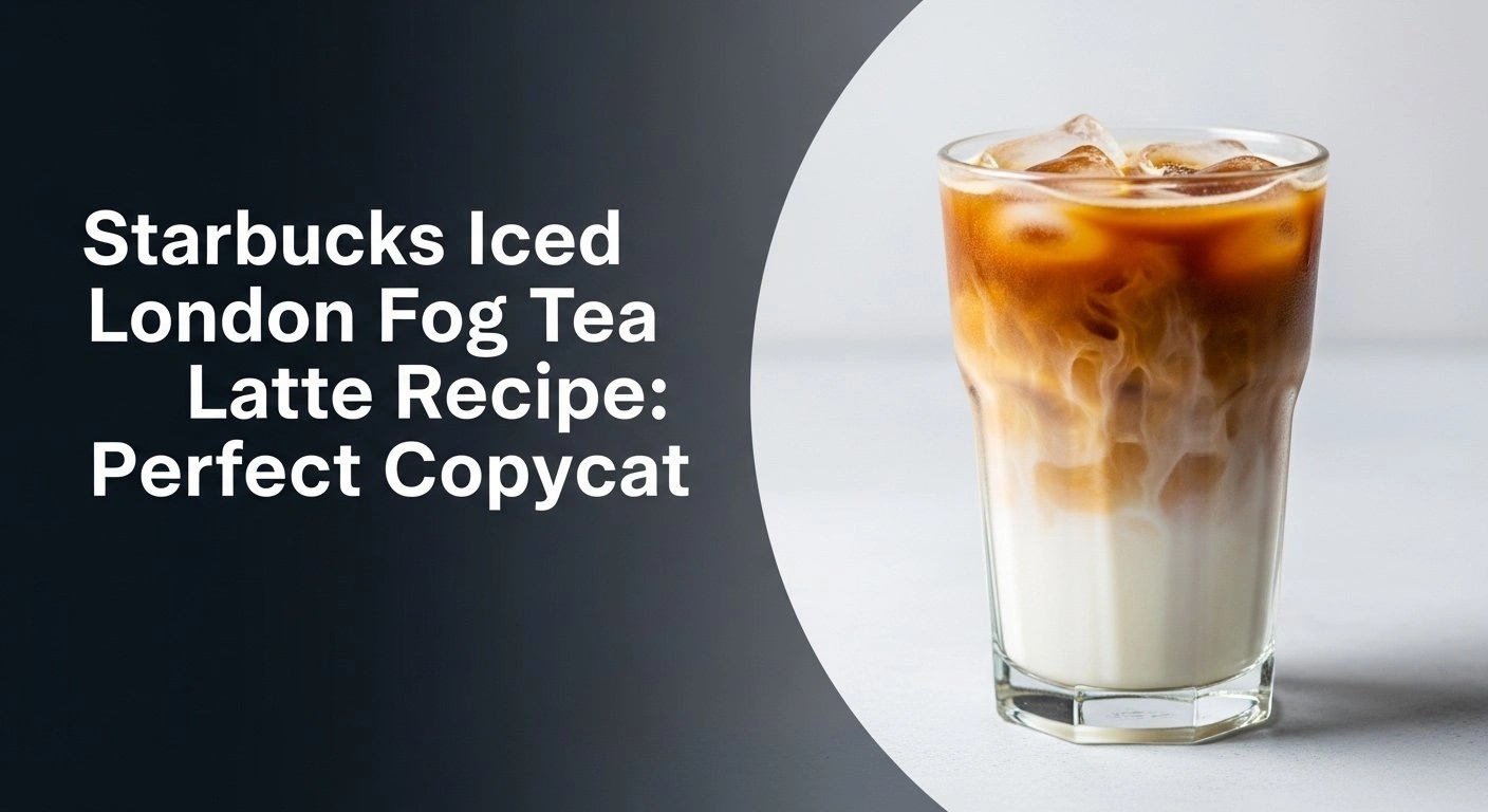 Starbucks Iced London Fog Tea Latte Recipe: Perfect Copycat
