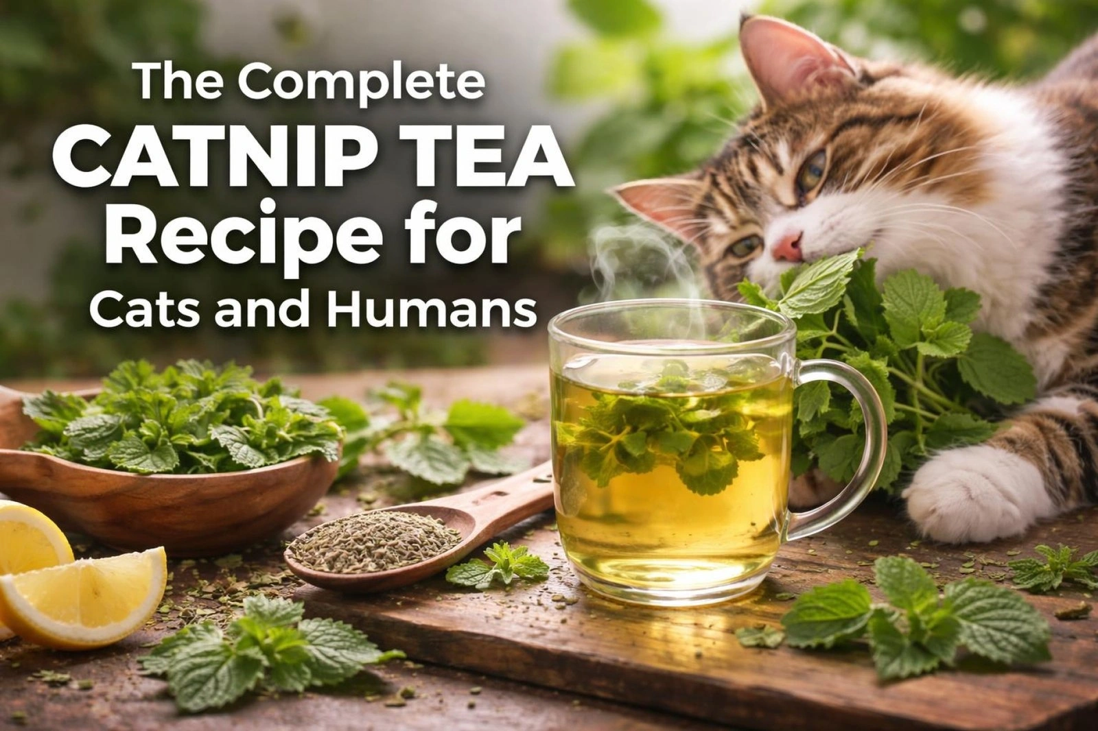 The Complete Catnip Tea Recipe For Cats And Humans