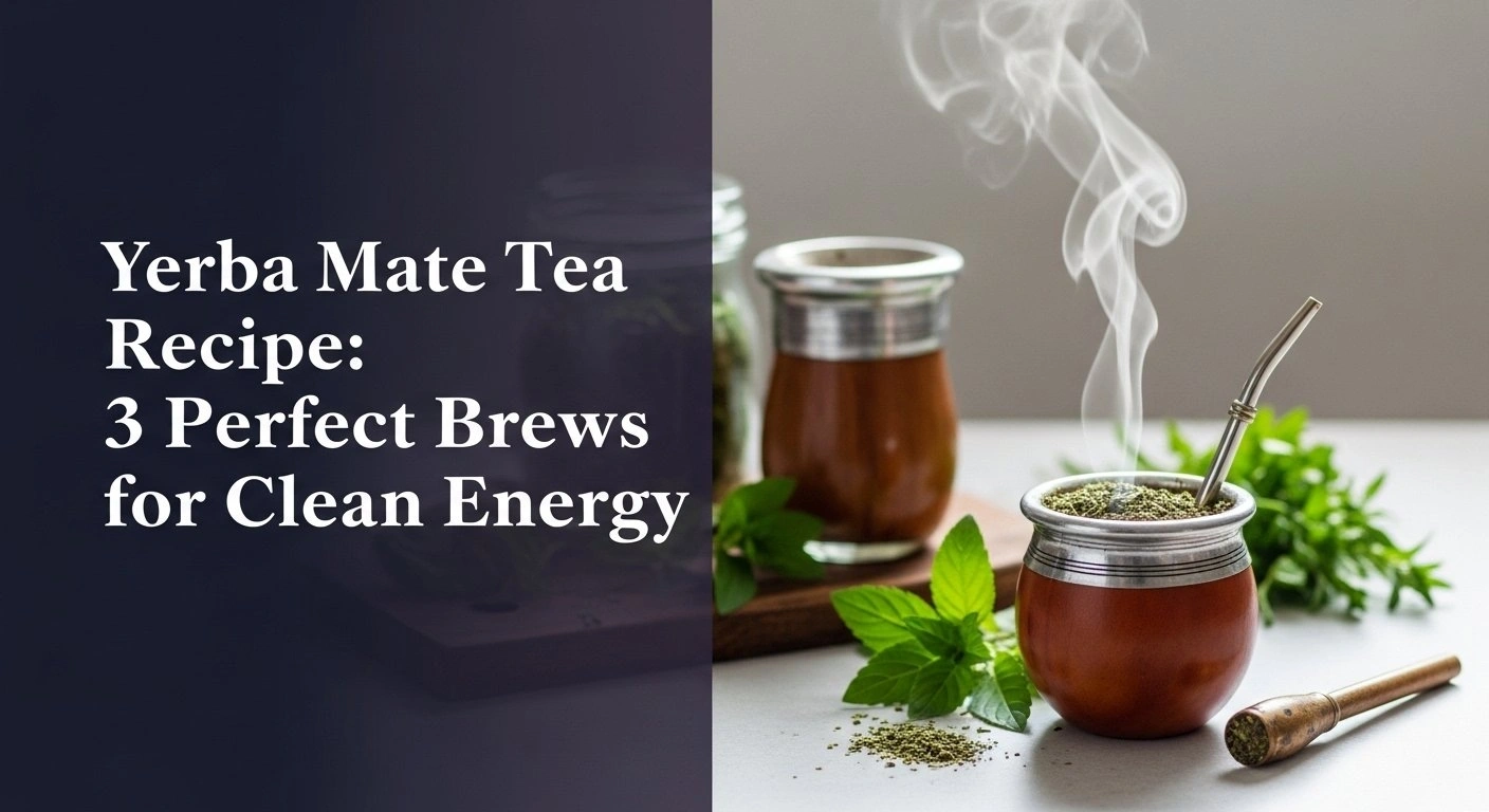 Yerba Mate Tea Recipe: 3 Perfect Brews For Clean Energy
