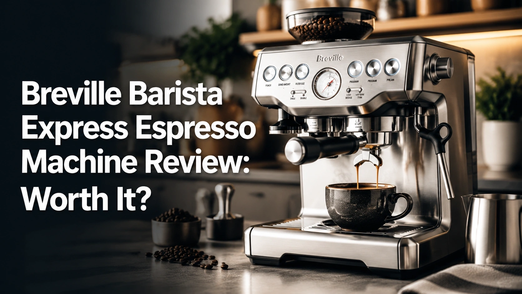 Breville Barista Express Espresso Machine Review: Worth It?