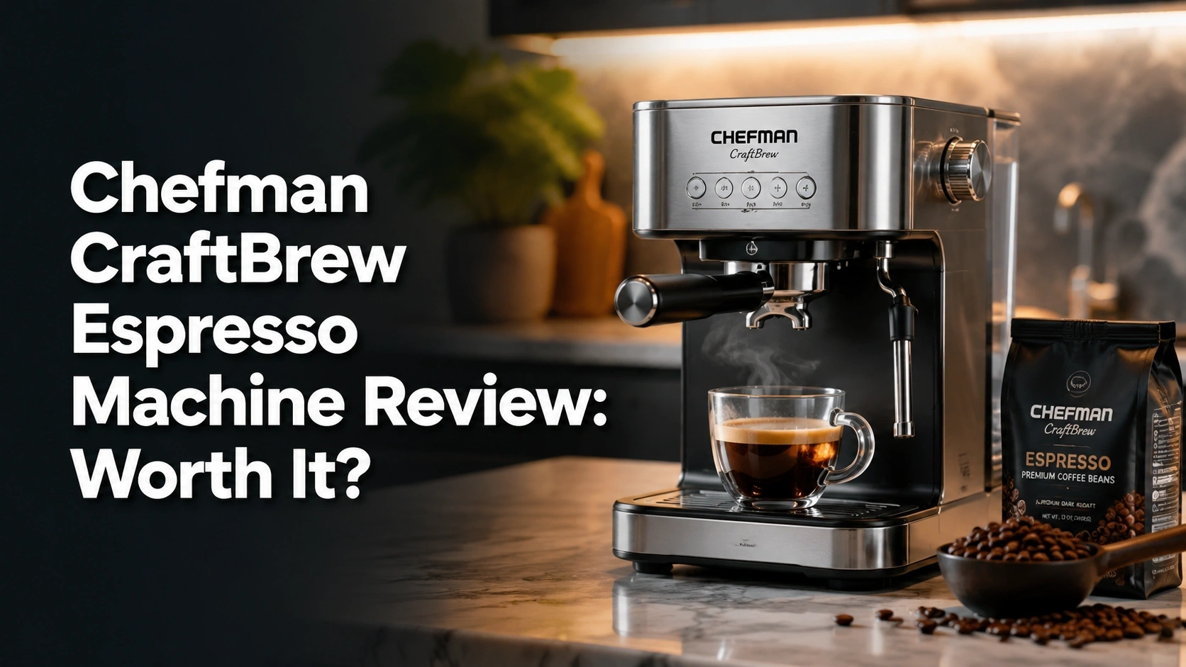 Chefman CraftBrew Espresso Machine Review: Worth It?