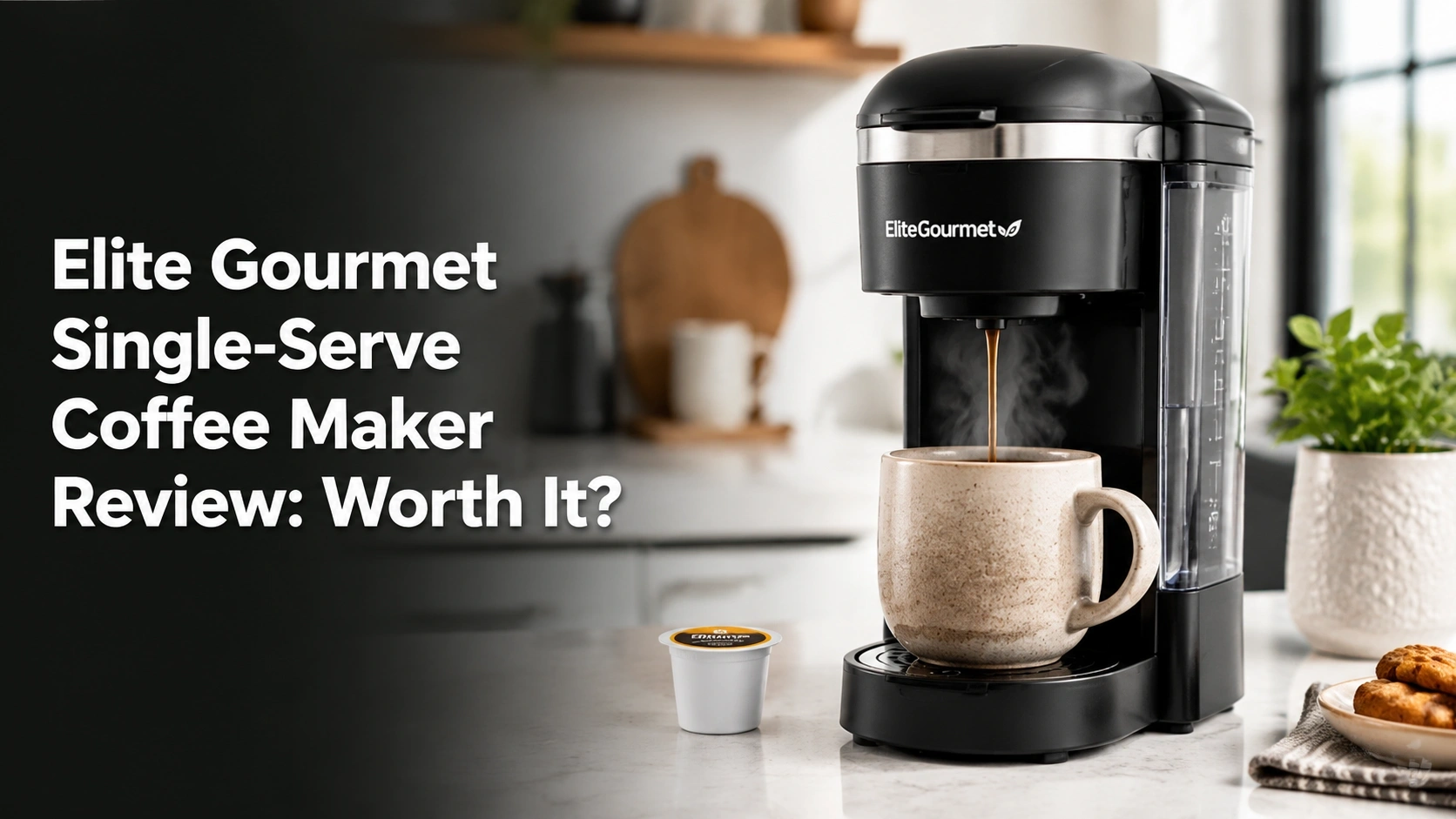Elite Gourmet Single-Serve Coffee Maker Review: Worth It?