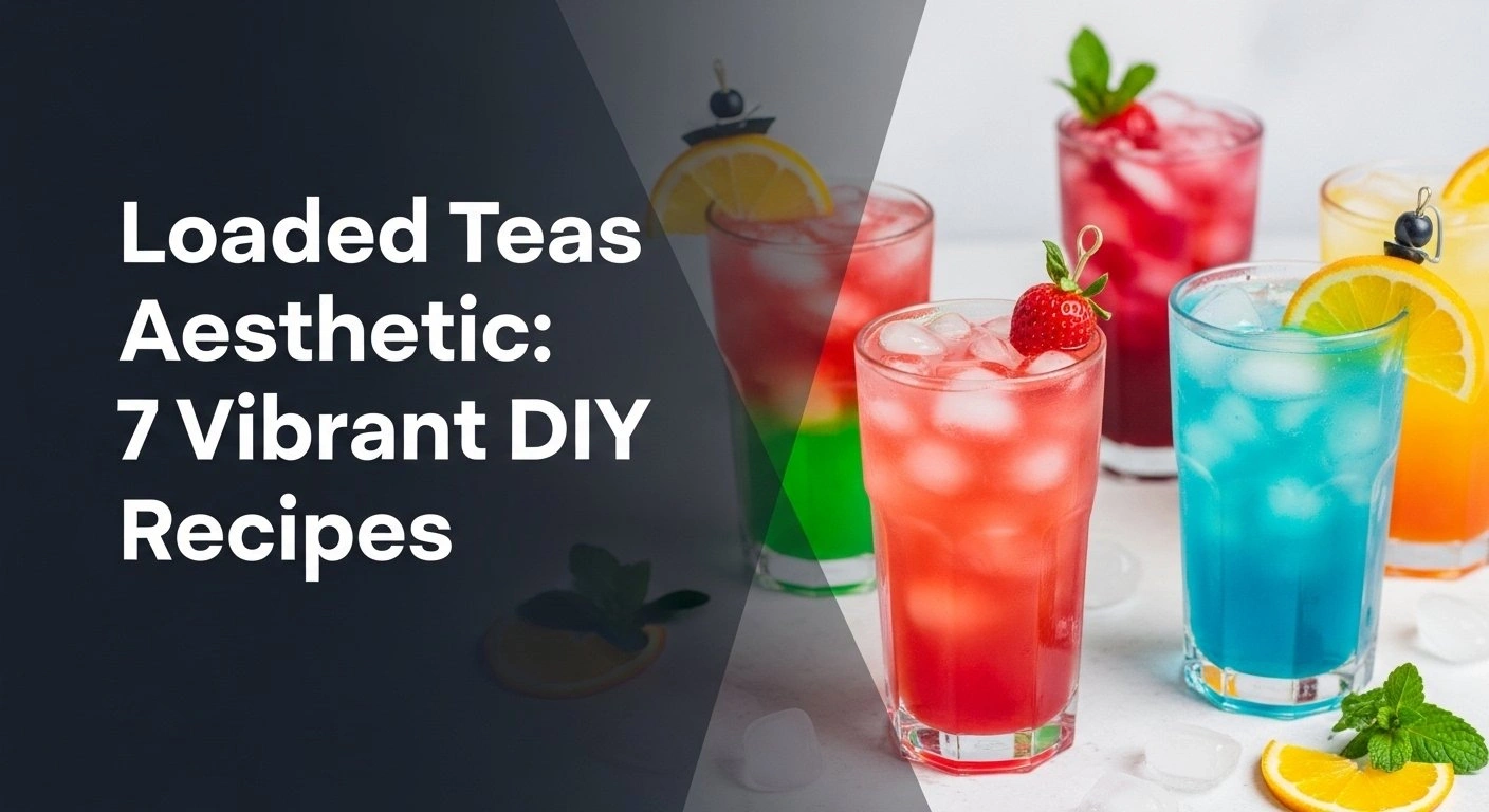 Loaded Teas Aesthetic: 7 Vibrant DIY Recipes For 2026