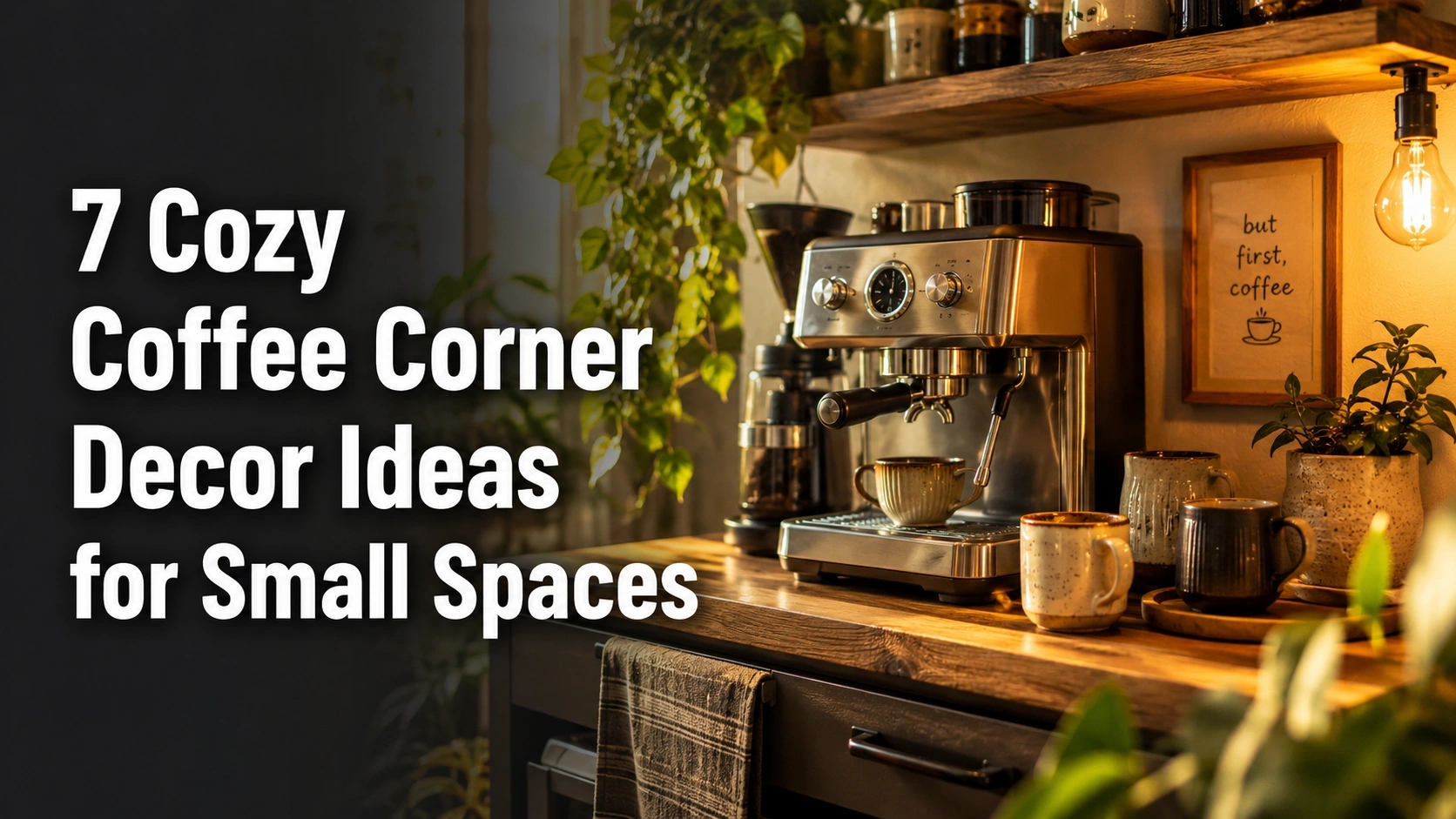 7 Cozy Coffee Corner Decor Ideas For Small Spaces In 2026